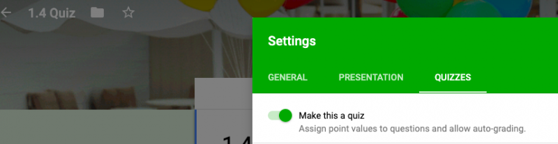 Quizzing Using Google Forms - STEM Supplies