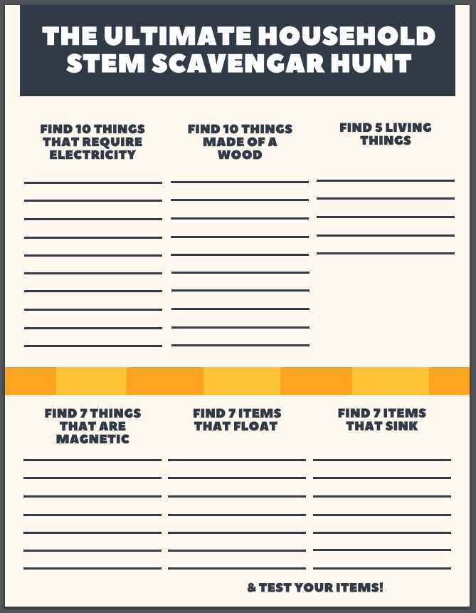 3 Printable STEM Games - STEM Supplies