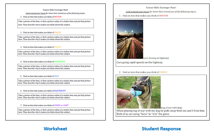 Summer STEM Scavenger Hunts - STEM Supplies
