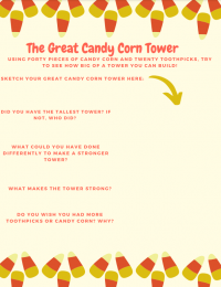 Fall STEM Activity: The Great Candy Corn Tower - STEM Supplies