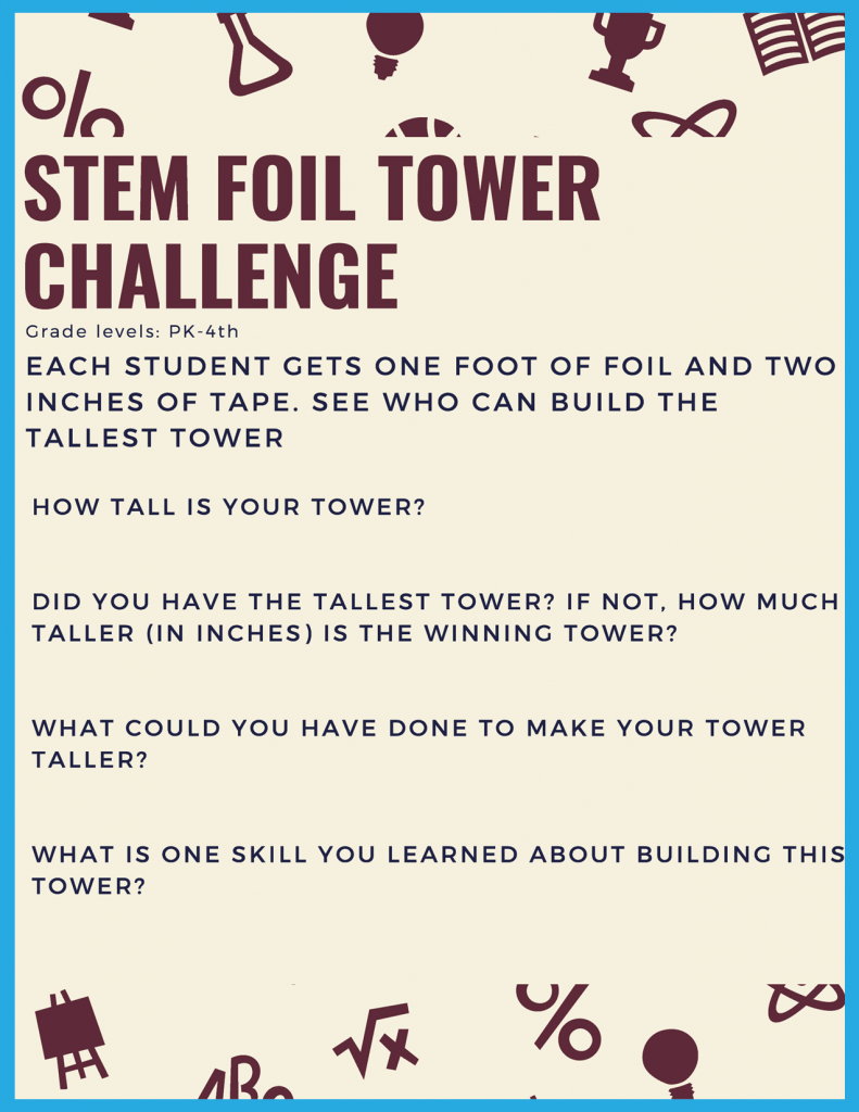 6 STEM Building Challenges - STEM Supplies
