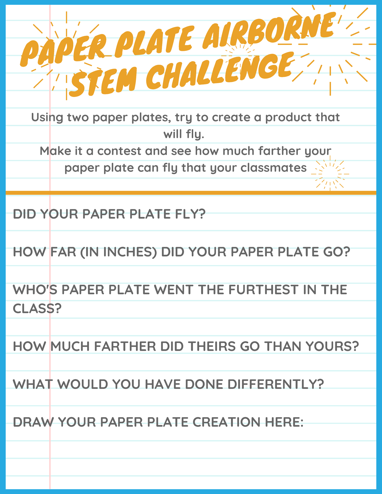 6 STEM Building Challenges - STEM Supplies