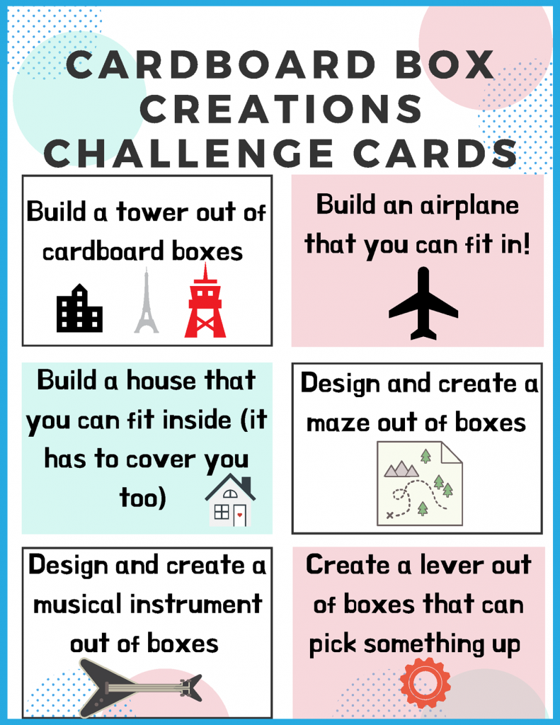 6 STEM Building Challenges - STEM Supplies