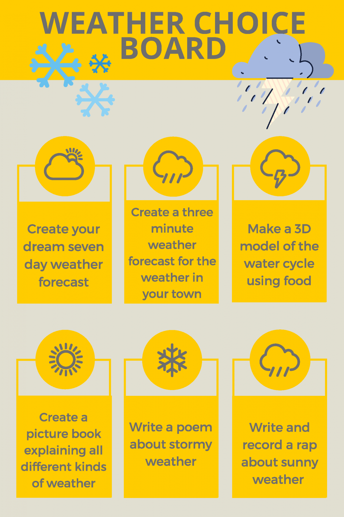 Rain or Shine! 3 STEM Weather Activities - STEM Supplies
