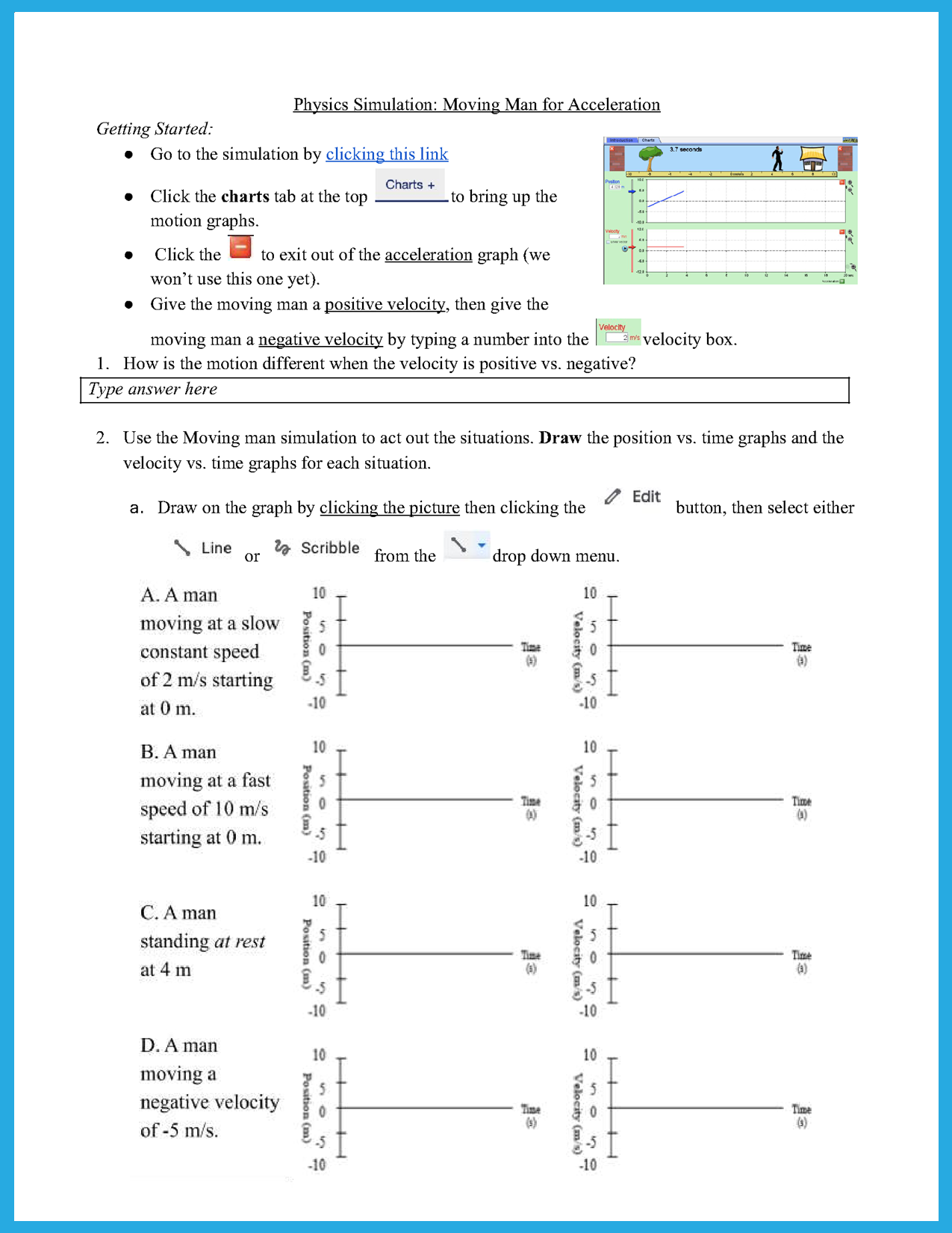 Motion vs Speed: Worksheets for High School STEM - STEM Supplies